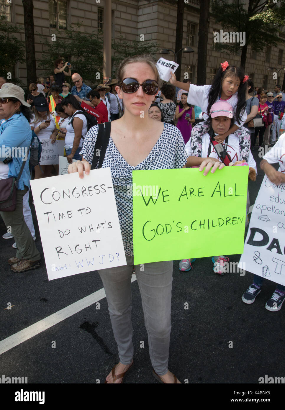 Washington, United States Of America. 05th Sep, 2017. "We are all God's ...