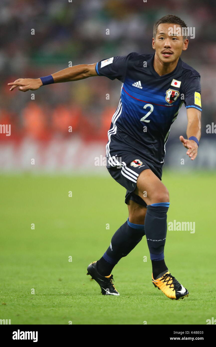 Jeddah, Saudi Arabia. 5th Sep, 2017. Yosuke Ideguchi (JPN) Football ...