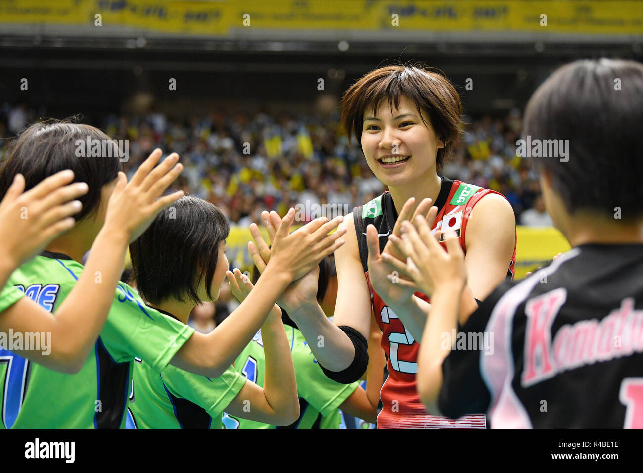 Tokyo, Japan. 5th Sep, 2017. Rika Nomoto (JPN) Volleyball : FIVB World ...