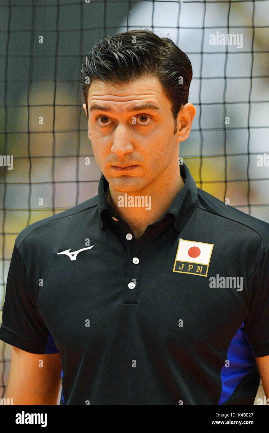Tokyo, Japan. 5th Sep, 2017. Ferhat Akbas (JPN) Volleyball : FIVB World ...