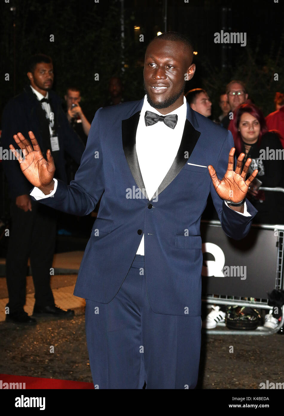 Stormzy gq men of the year awards 2017 hi-res stock photography and ...