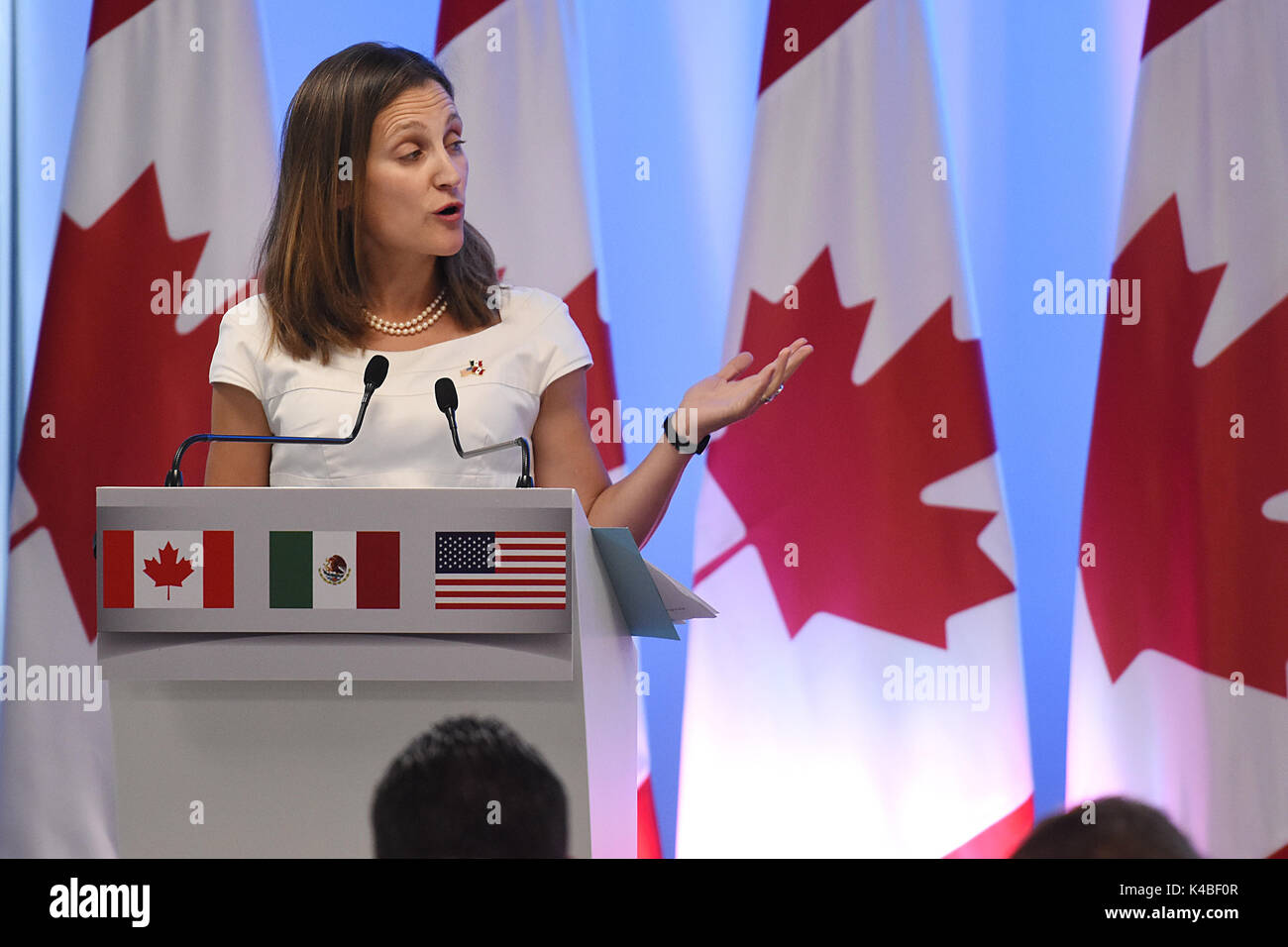 Chrystia freeland mexico hi-res stock photography and images - Alamy