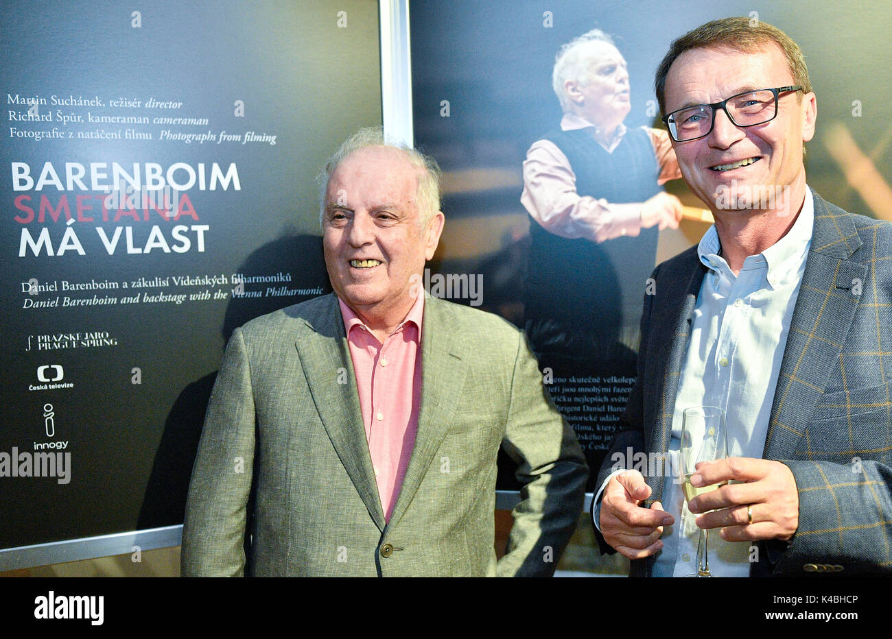 Prague, Czech Republic. 05th Sep, 2017. Argentine-Israeli conductor ...