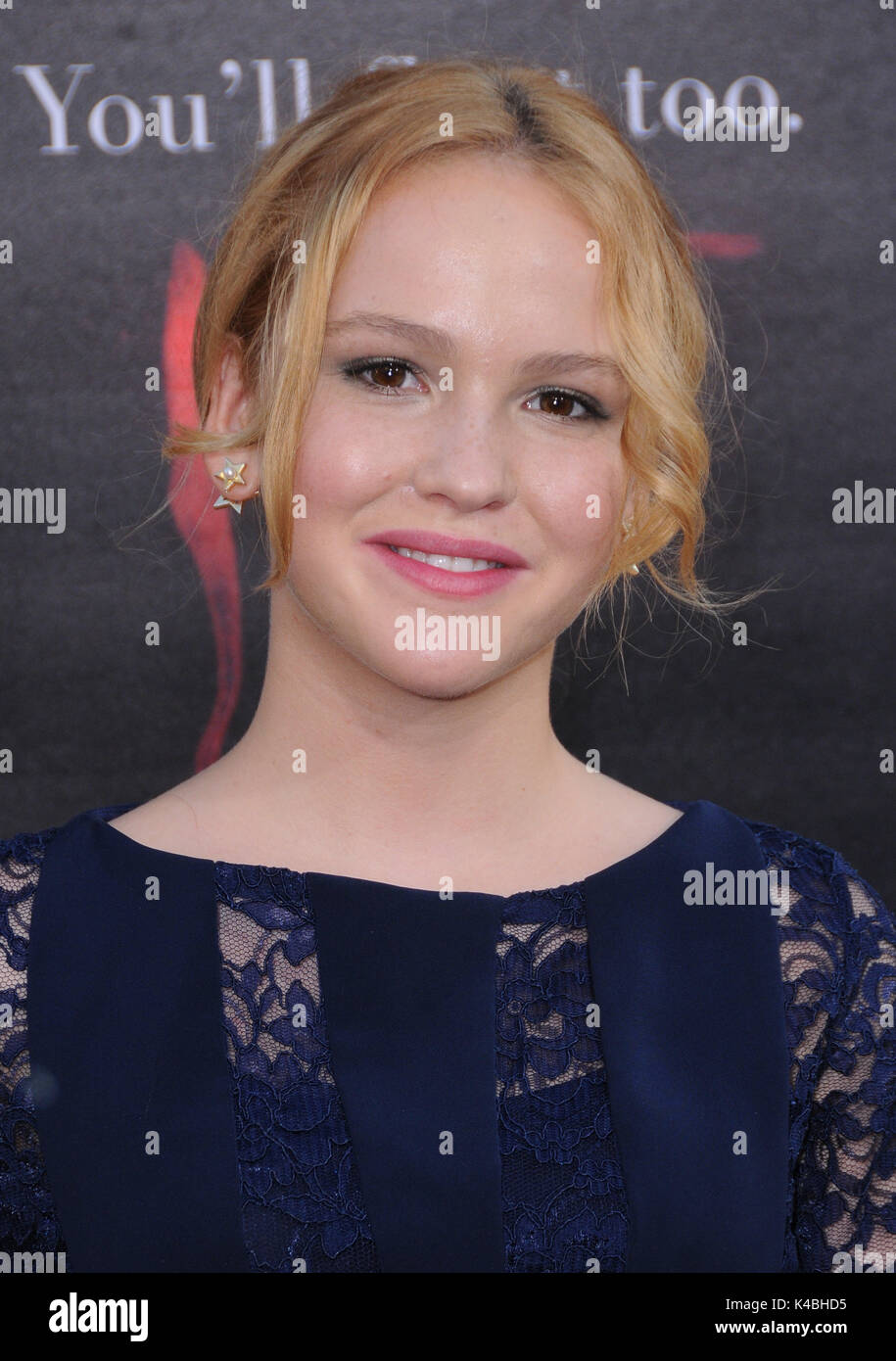 05 September 2017 - Hollywood, California - Talitha Bateman. World ...
