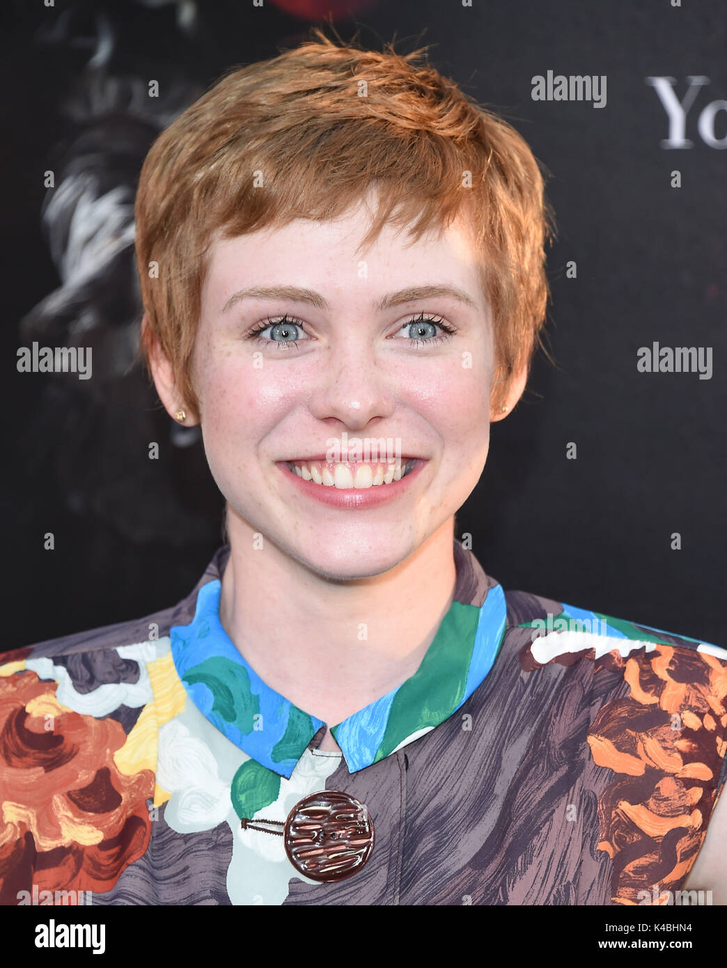 Hollywood, California, USA. 5th Sep, 2017. Sophia Lillis arrives for ...