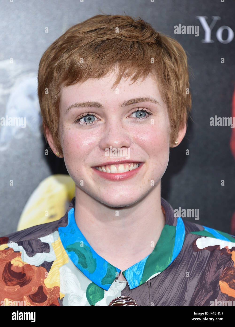 Hollywood, California, USA. 5th Sep, 2017. Sophia Lillis arrives for ...