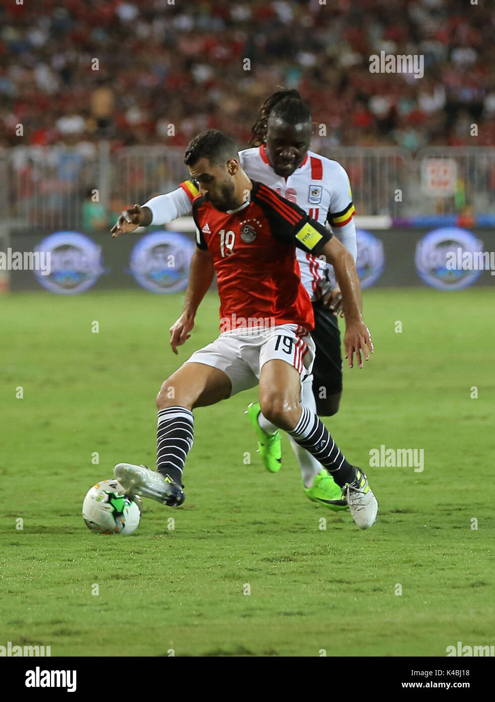 September 5, 2017 - Alexandria, Alexandria, Egypt - Egypt players ...