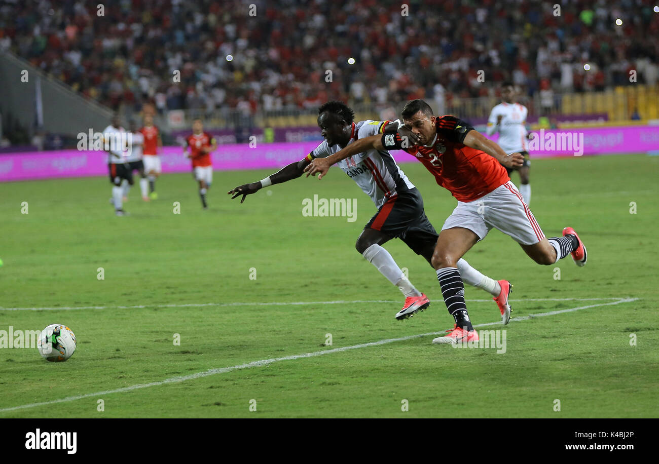 September 5, 2017 - Alexandria, Alexandria, Egypt - Egypt players ...