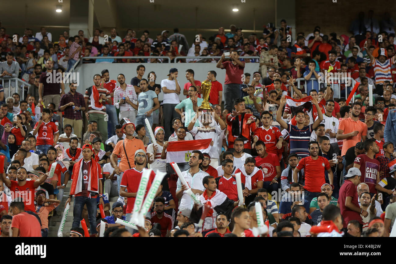 September 5, 2017 - Alexandria, Alexandria, Egypt - Egypt players ...