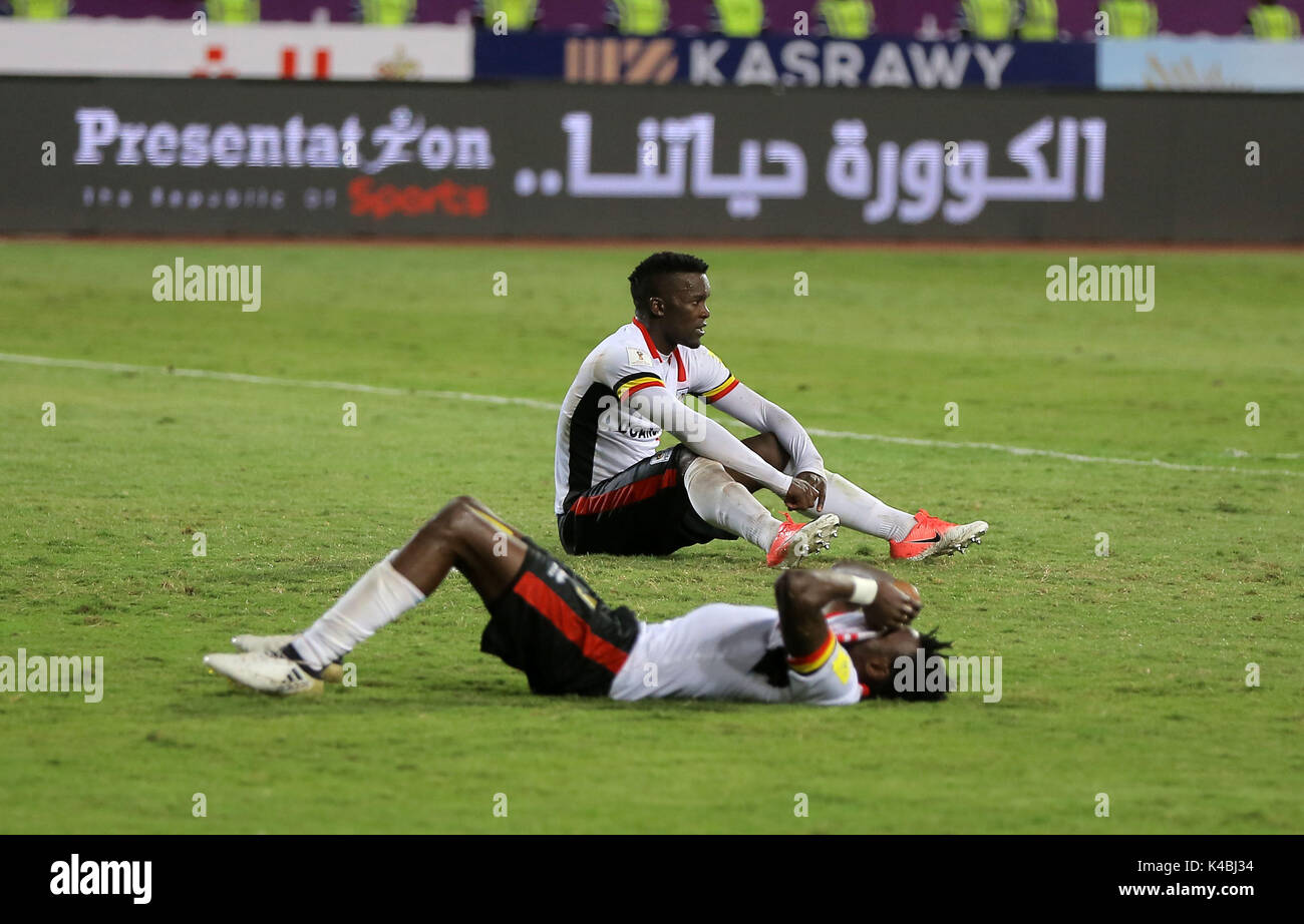 September 5, 2017 - Alexandria, Alexandria, Egypt - Egypt players ...