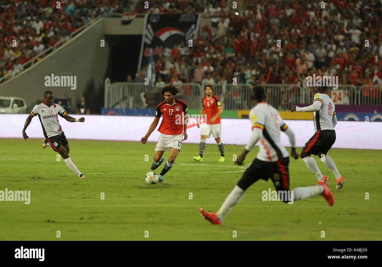 September 5, 2017 - Alexandria, Alexandria, Egypt - Egypt players ...