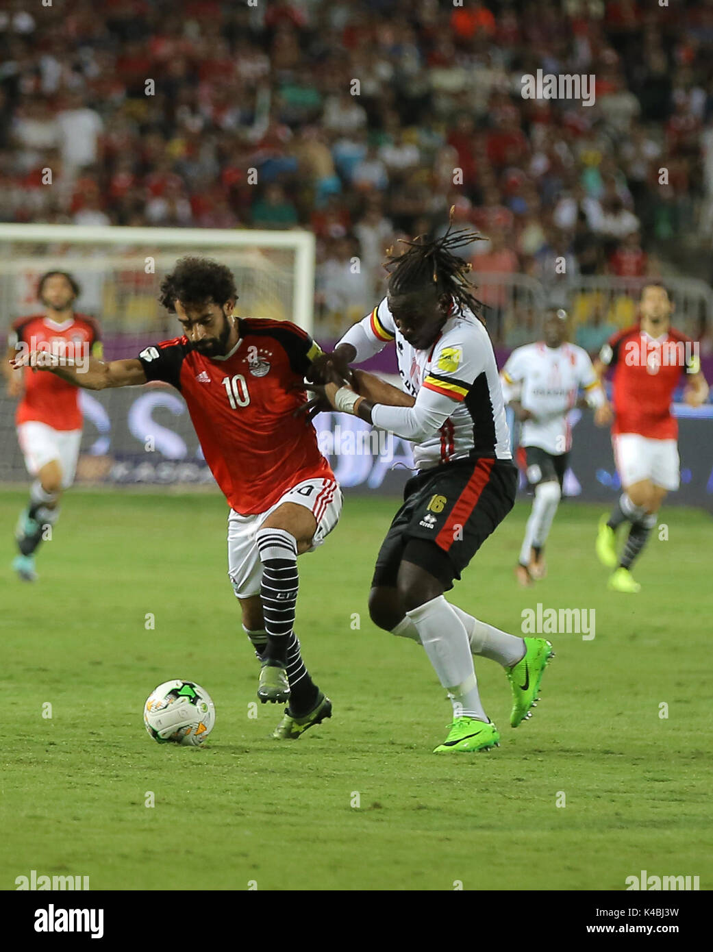 September 5, 2017 - Alexandria, Alexandria, Egypt - Egypt players ...