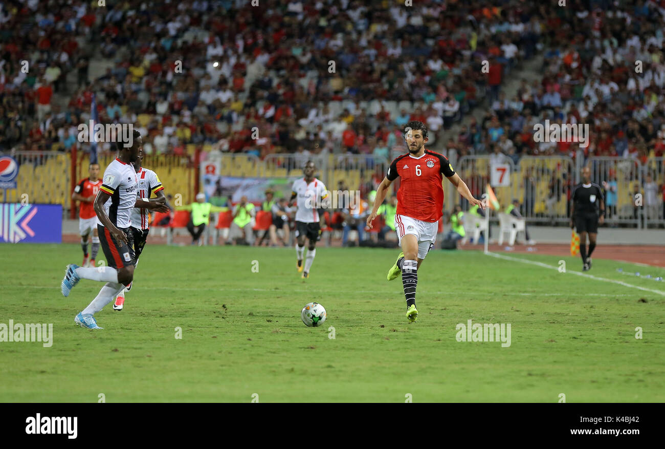 September 5, 2017 - Alexandria, Alexandria, Egypt - Egypt players ...