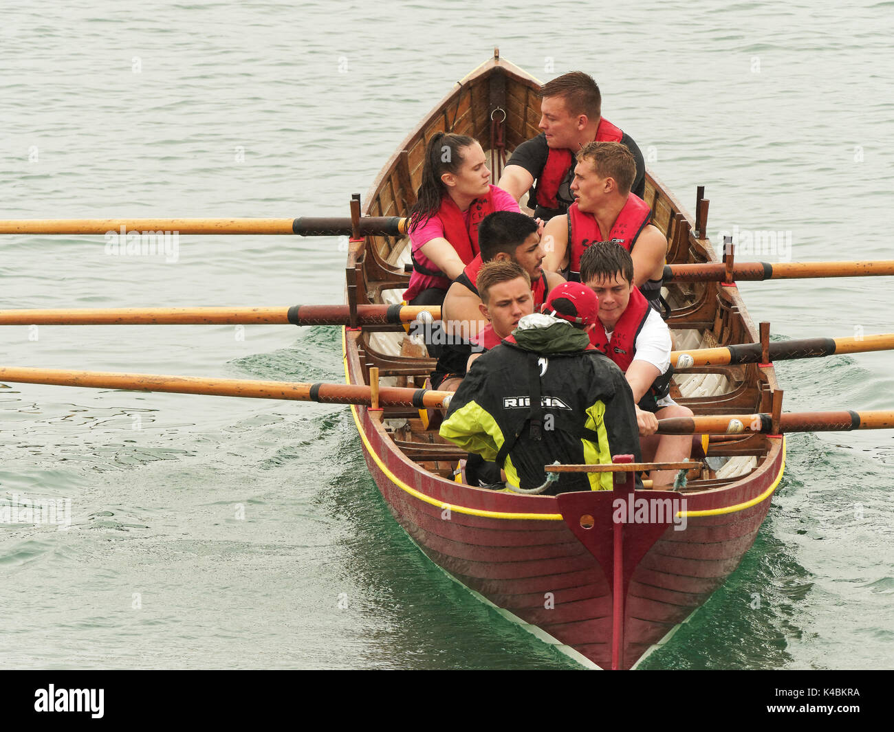 Pilot gig rowing oar hi-res stock photography and images - Alamy