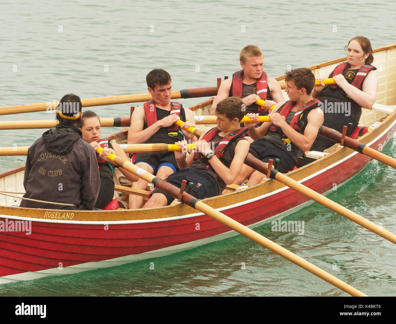 Pilot Gig Rowing Oar High Resolution Stock Photography and Images - Alamy