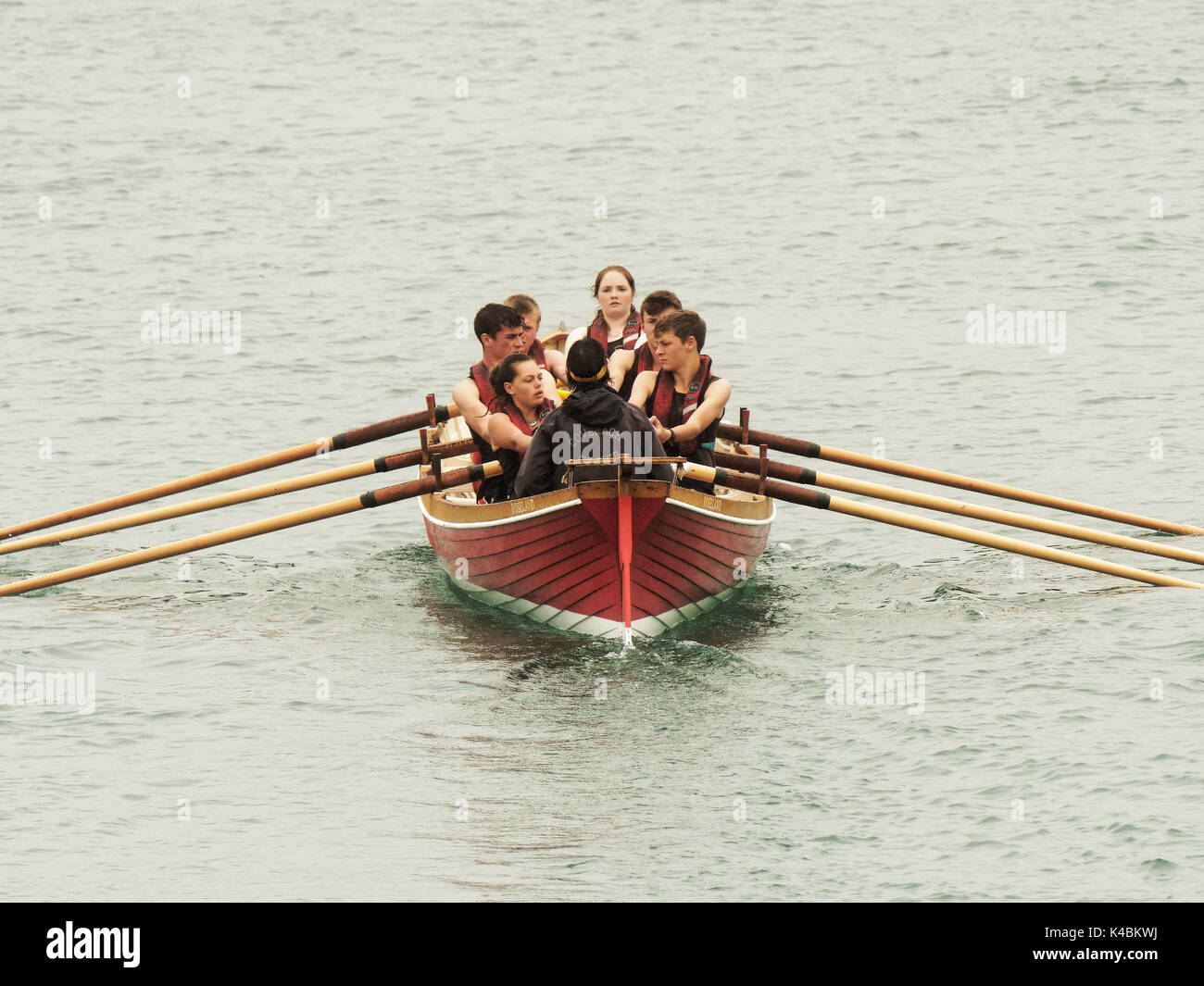Pilot Gig Rowing Oar High Resolution Stock Photography and Images - Alamy