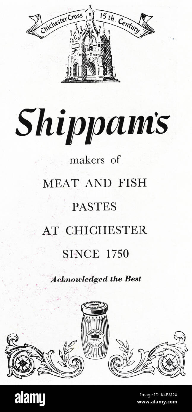 1940s Uk Food Ads High Resolution Stock Photography and Images - Alamy