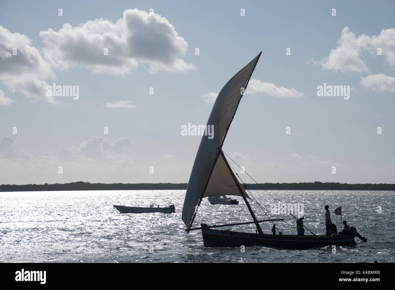 Lamu sailing hi-res stock photography and images - Alamy