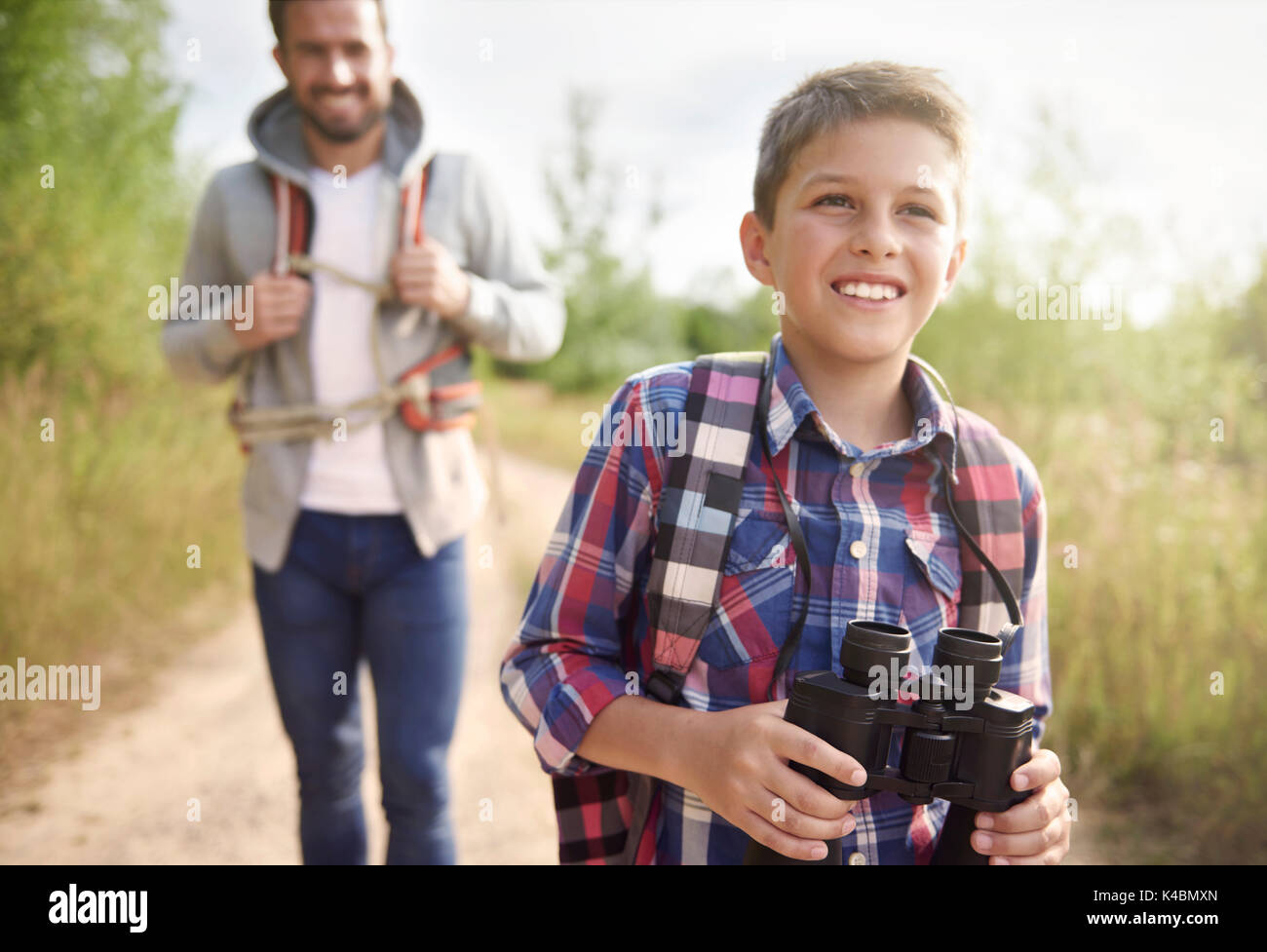 Child discovering the world hi-res stock photography and images - Alamy