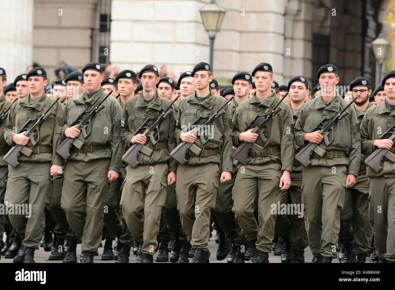 Austrian National Day 2016 Stock Photo - Alamy