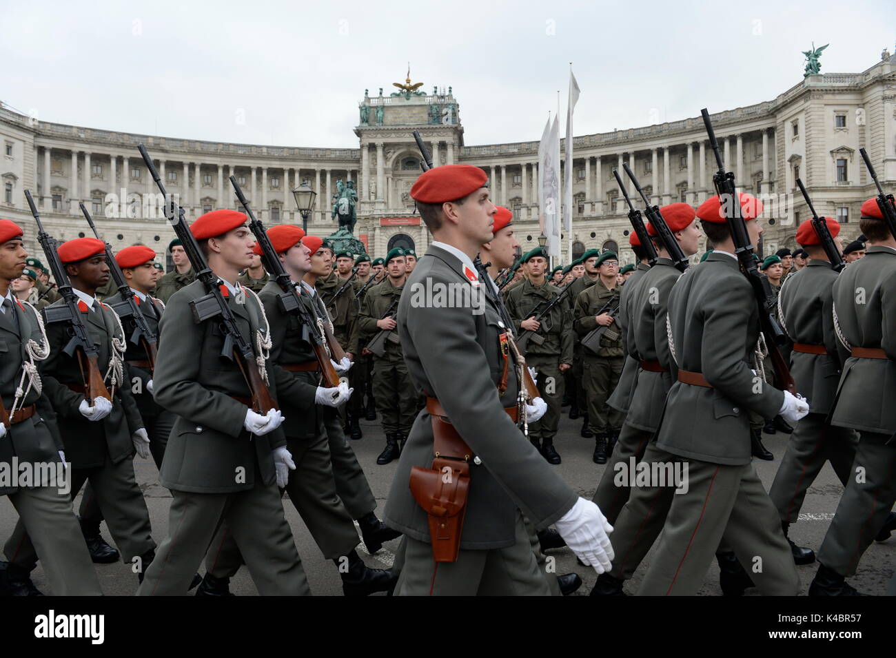 Austrian National Day 2016 Stock Photo - Alamy
