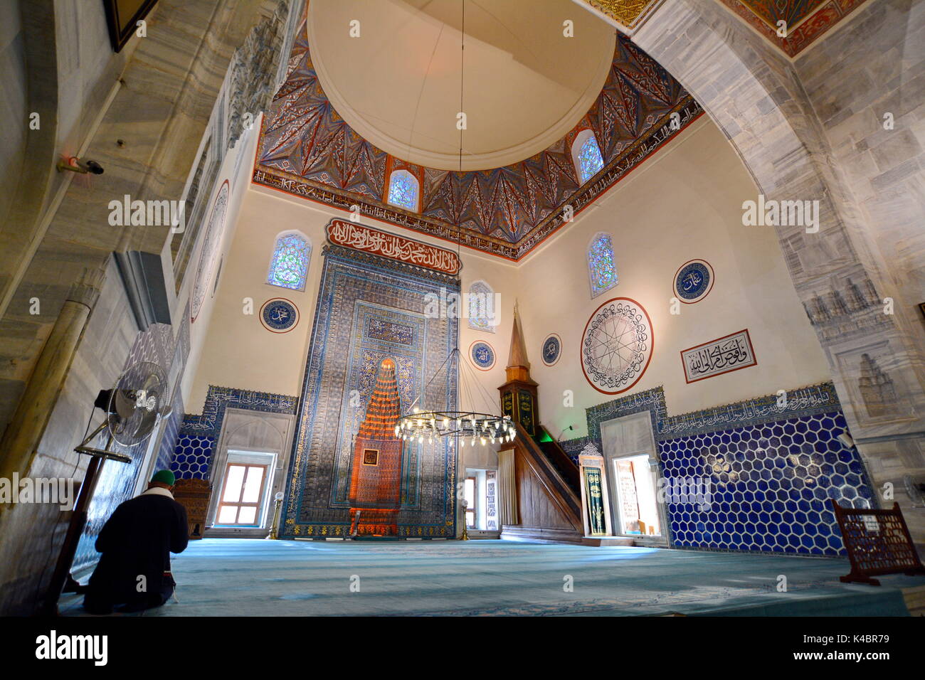Green Mosque Yesil Camii In Bursa, Turkey Stock Photo - Alamy