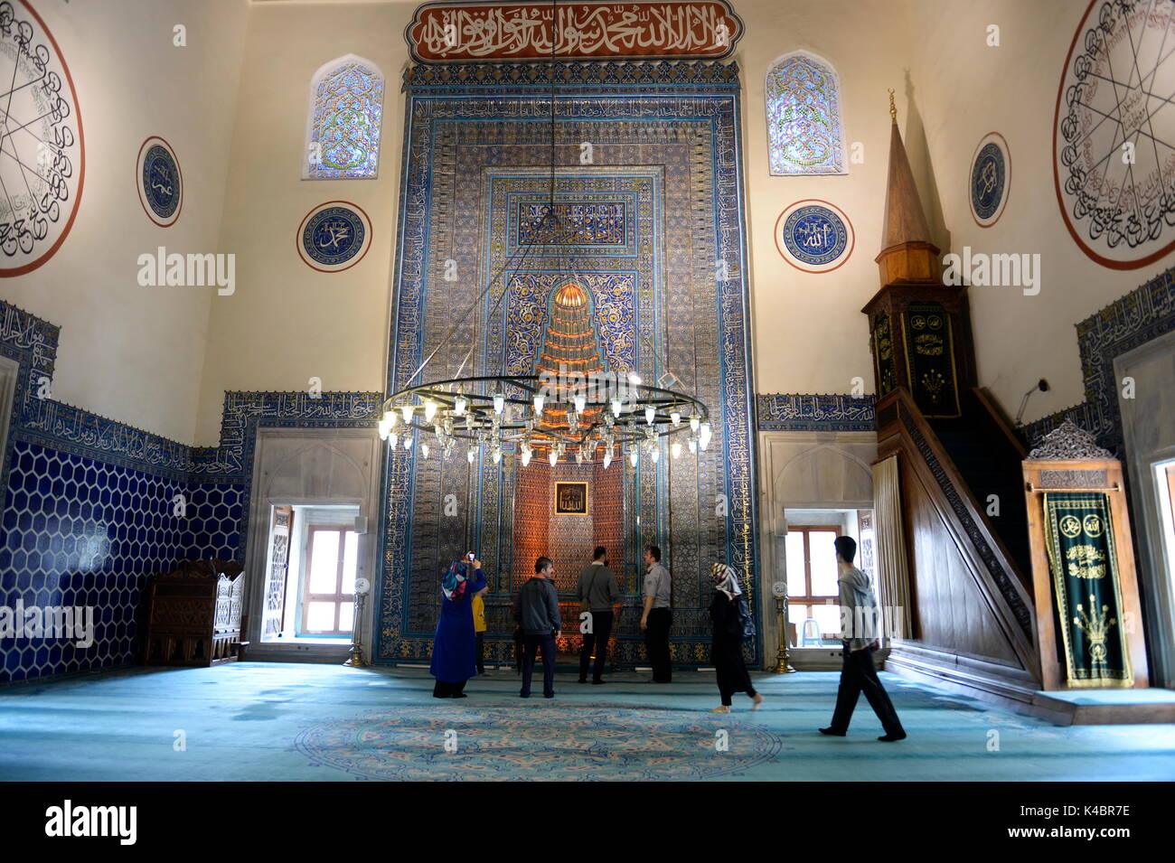 Green Mosque Yesil Camii In Bursa, Turkey Stock Photo - Alamy