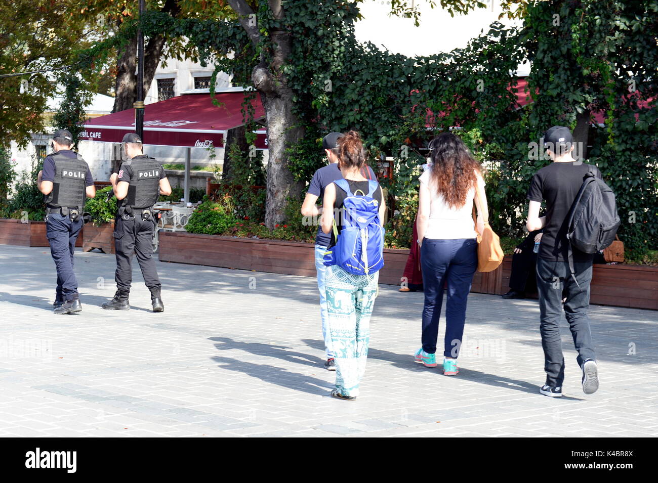 Police Presence In Istanbul, Turkey Stock Photo - Alamy