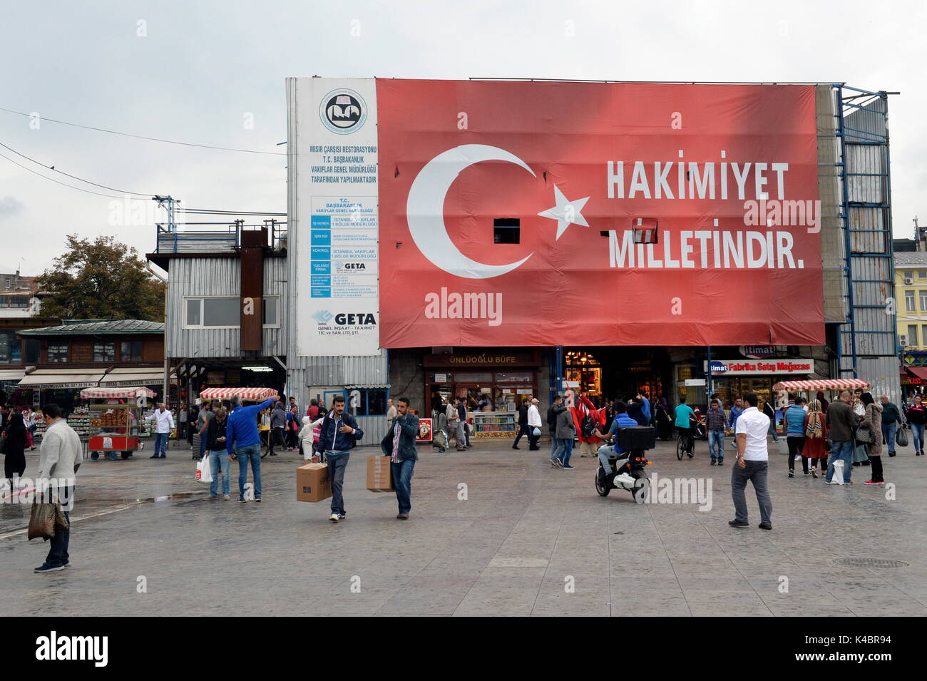 Turkish political poster hi-res stock photography and images - Alamy
