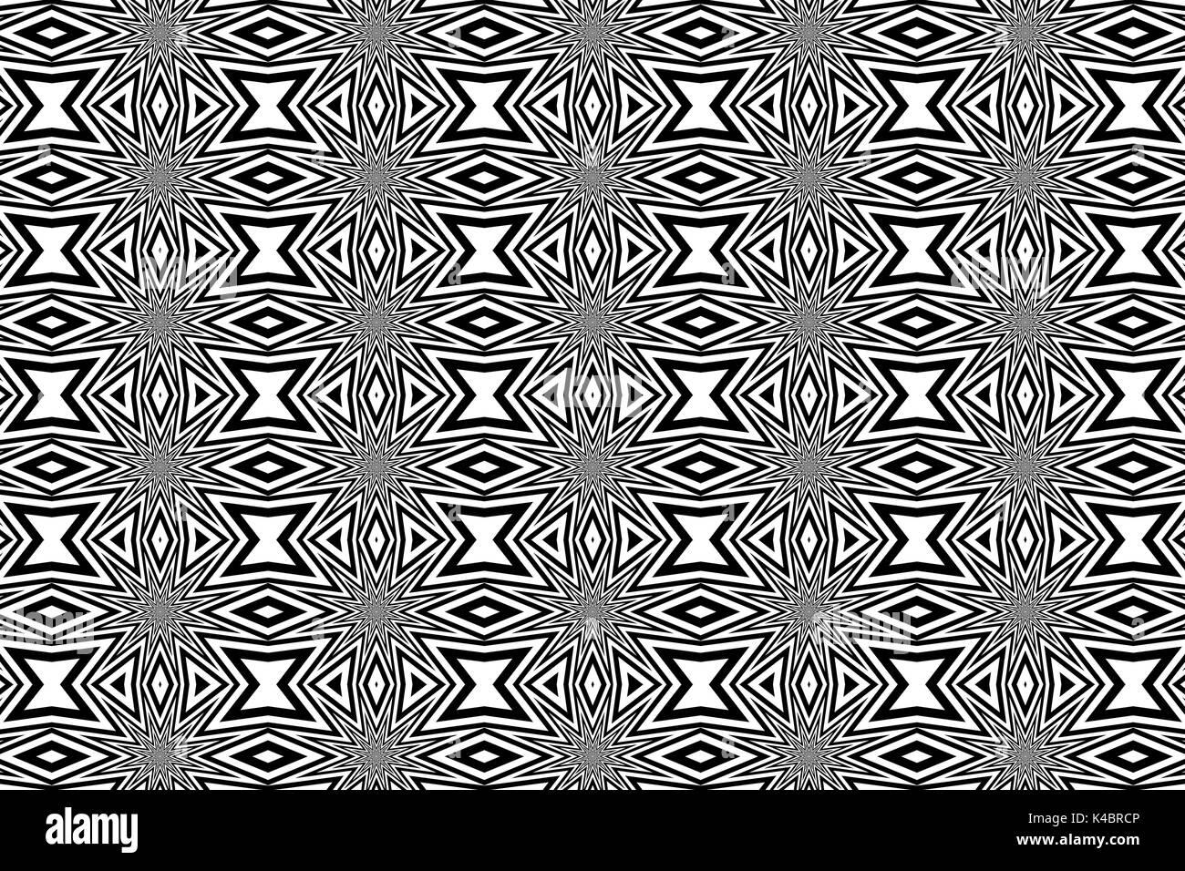 Abstract vector pattern - black and white Stock Vector Image & Art - Alamy