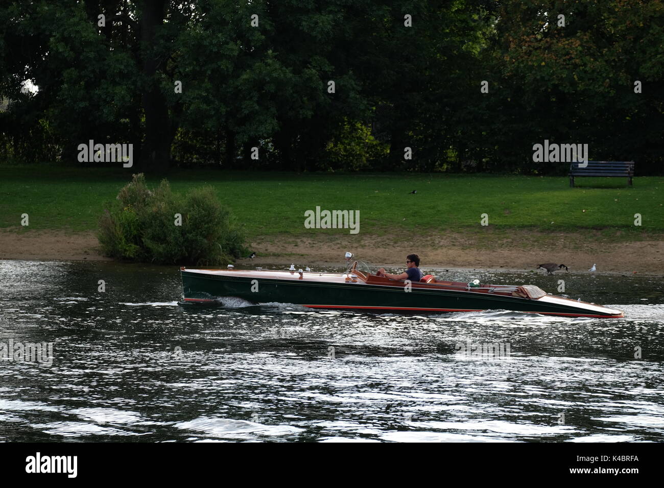 motor boat fancy Stock Photo - Alamy