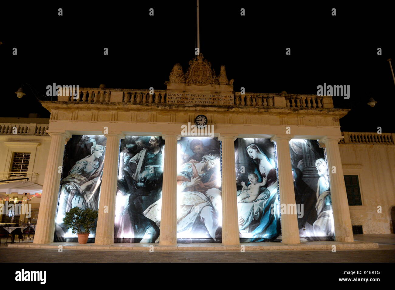 The Main Guard Valletta, Malta Stock Photo - Alamy