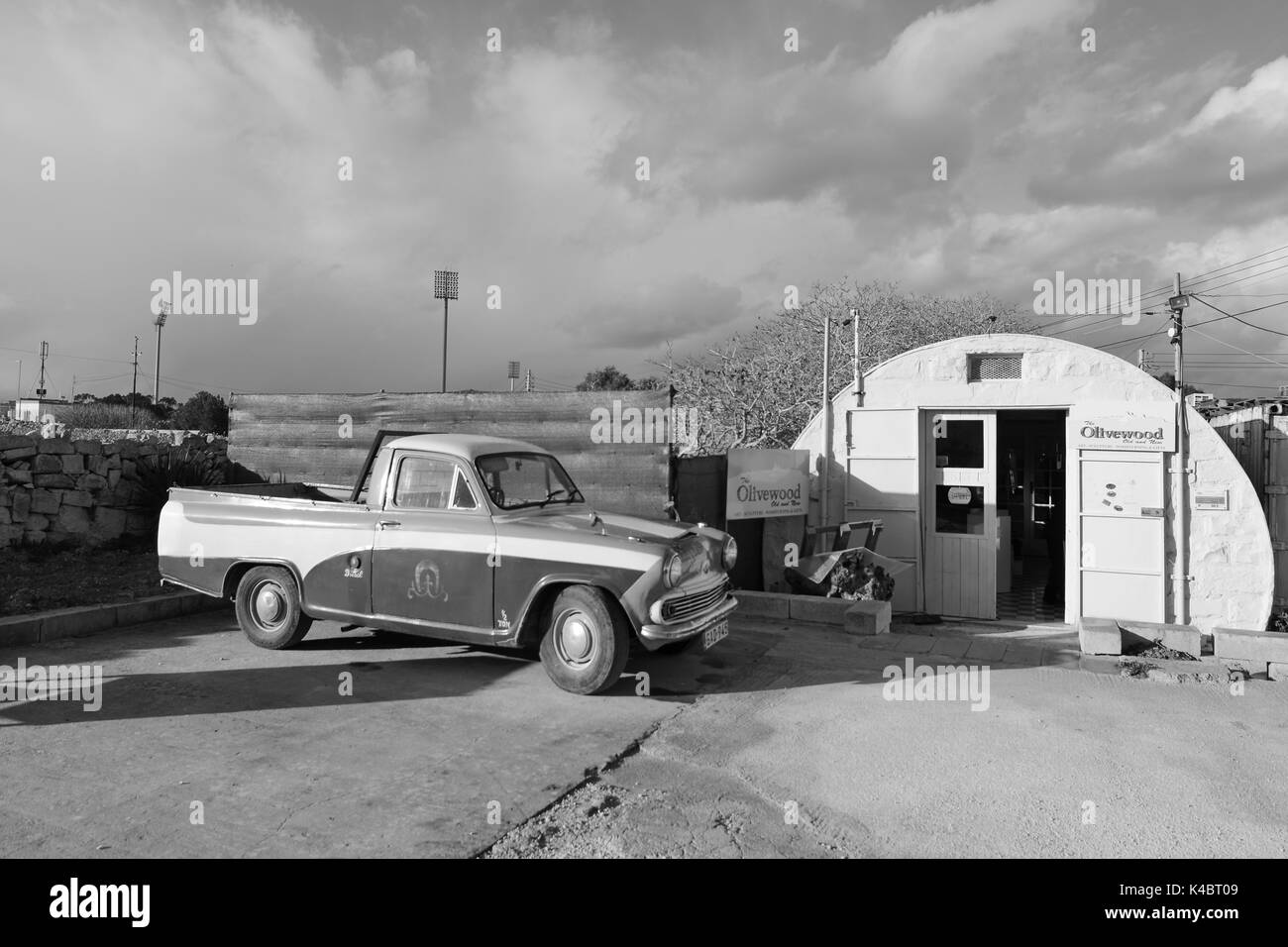 Artisan On The Old Royal Air Force Base From The Second World War ...