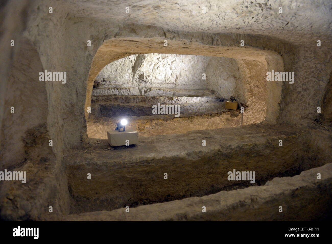 St paul's catacombs malta hi-res stock photography and images - Alamy