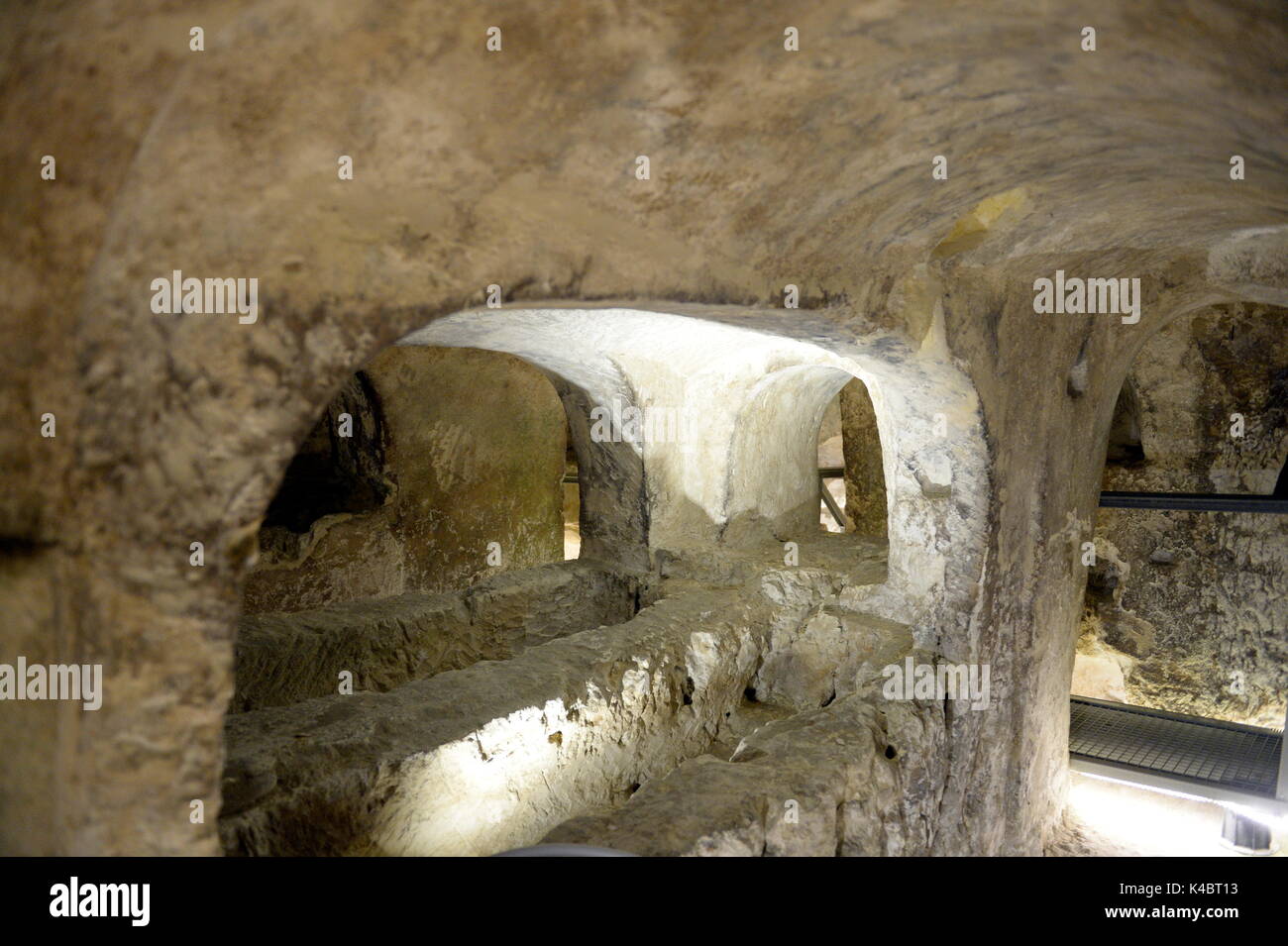 The St Pauls Catacombs Of Rabat, Malta Stock Photo - Alamy