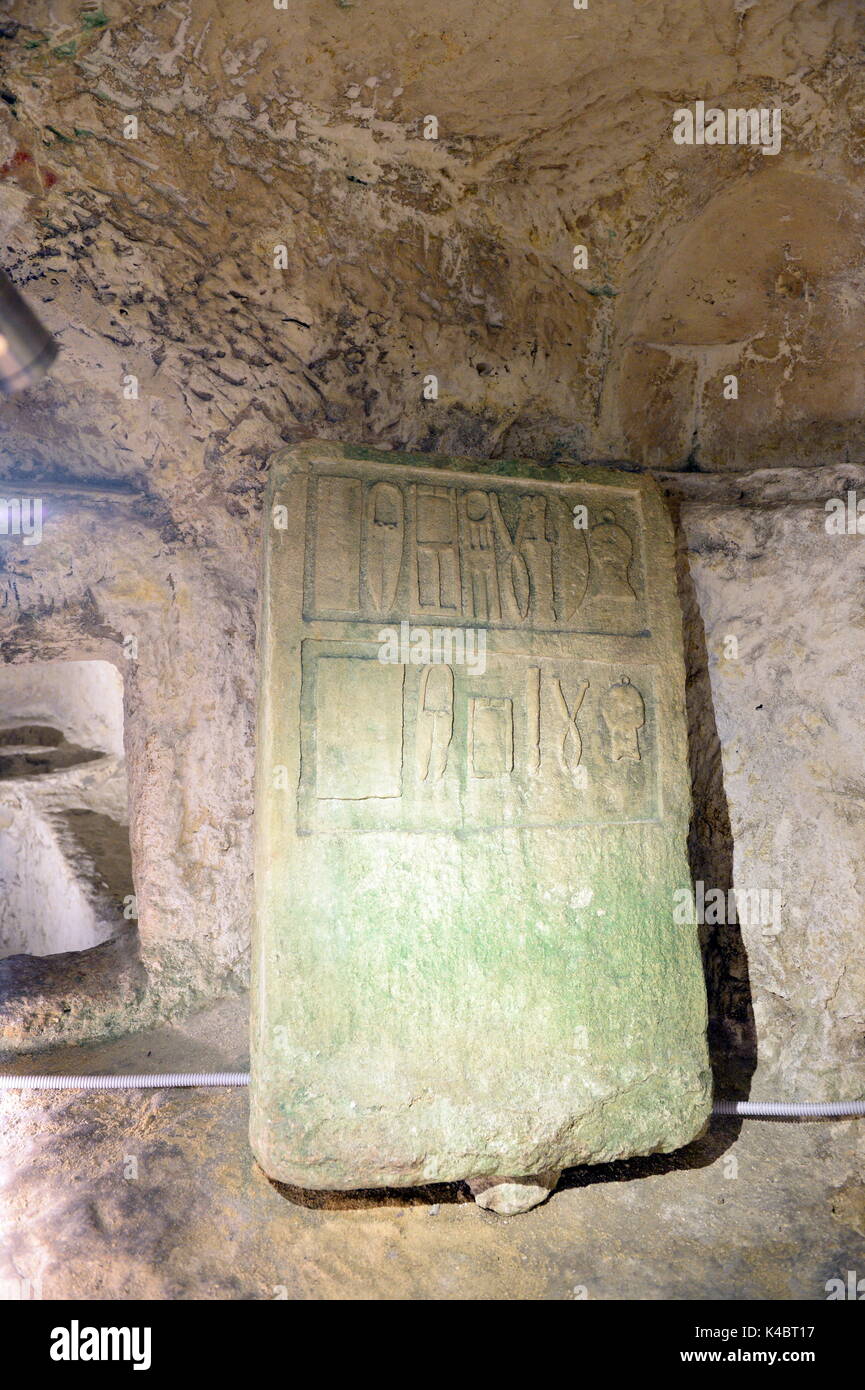 The St Pauls Catacombs Of Rabat, Malta Stock Photo - Alamy