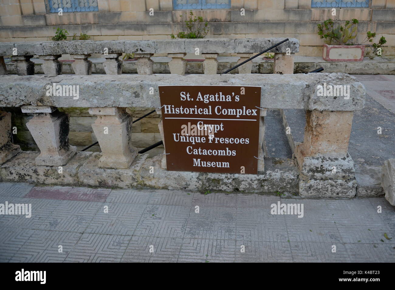 Maltese catacombs st agatha hi-res stock photography and images - Alamy