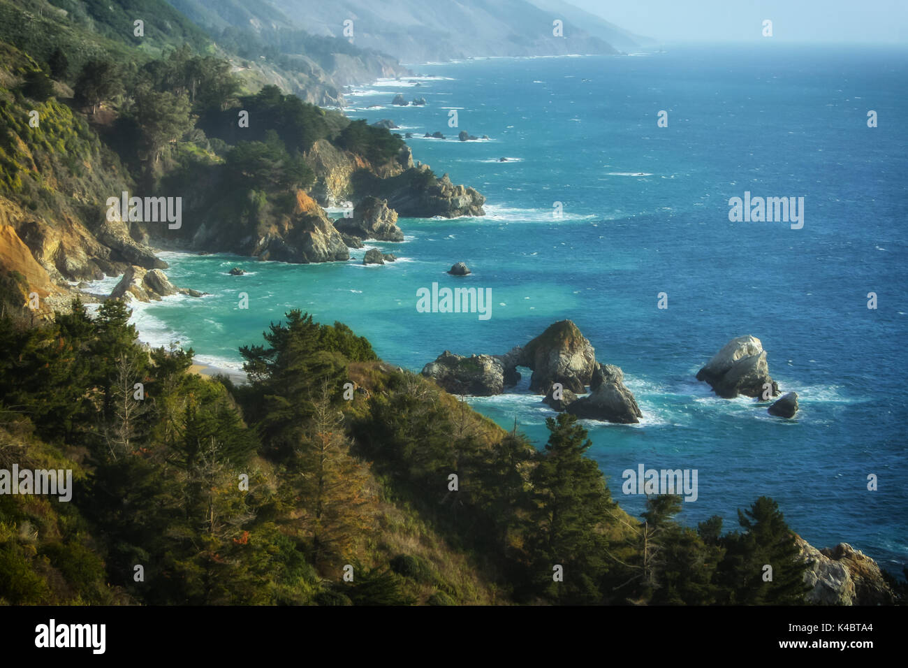 Beautiful coastal view big sur hi-res stock photography and images - Alamy