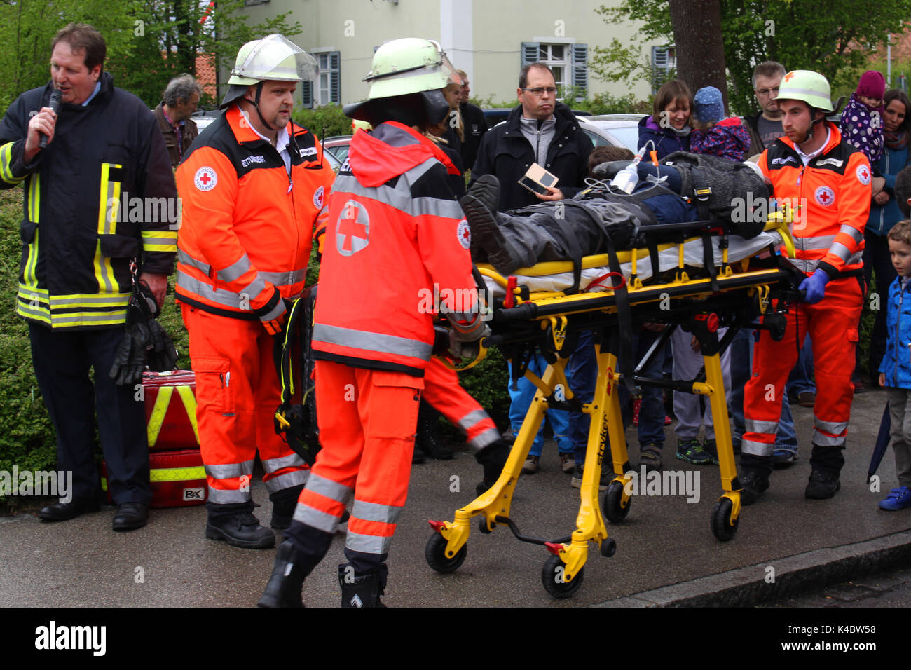 Bavarian red cross rescue service hi-res stock photography and images ...