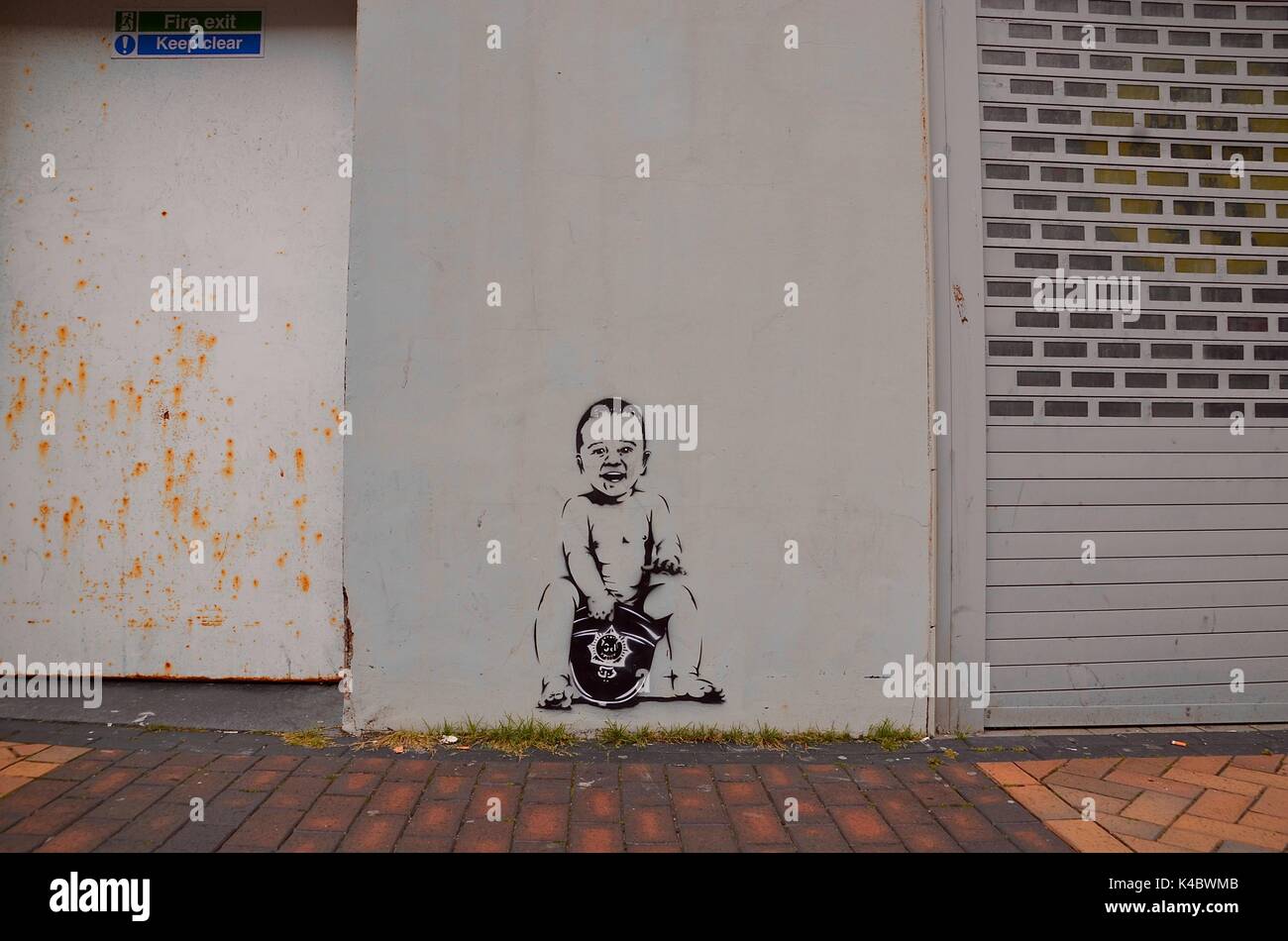 Graffiti blackpool uk hi-res stock photography and images - Alamy