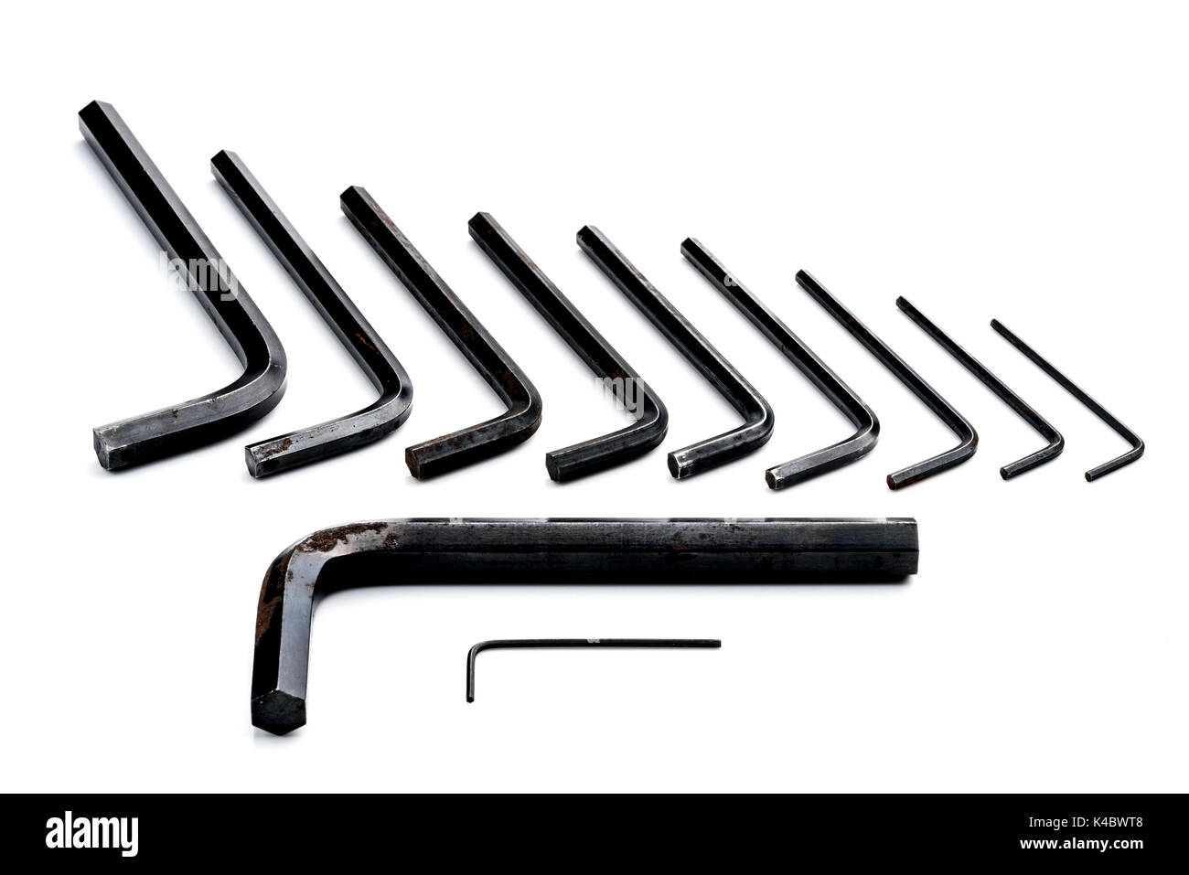 Old allen keys hi-res stock photography and images - Alamy