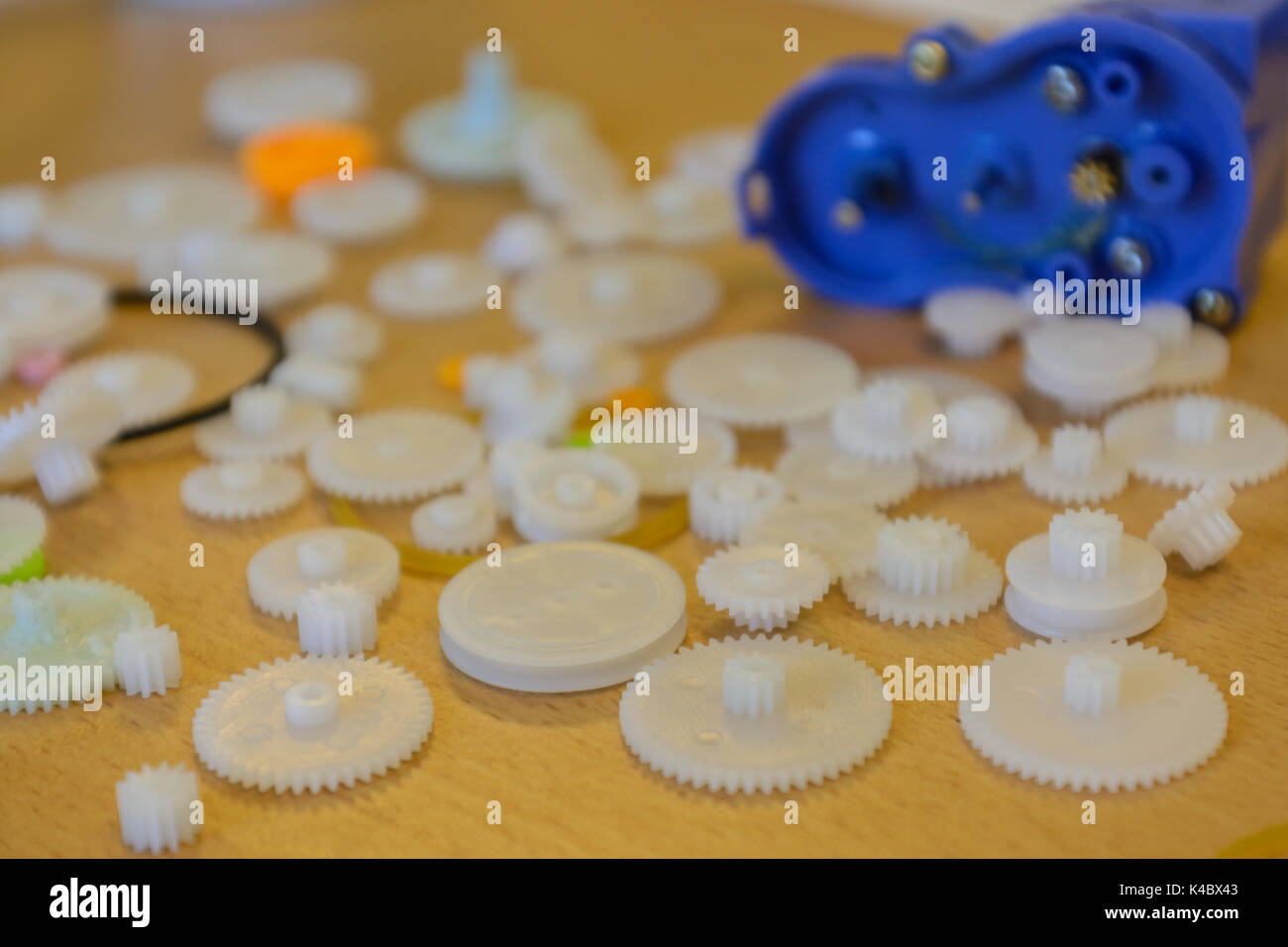 A Collection Of Different Sized And Smaller Cogwheel As Individual ...