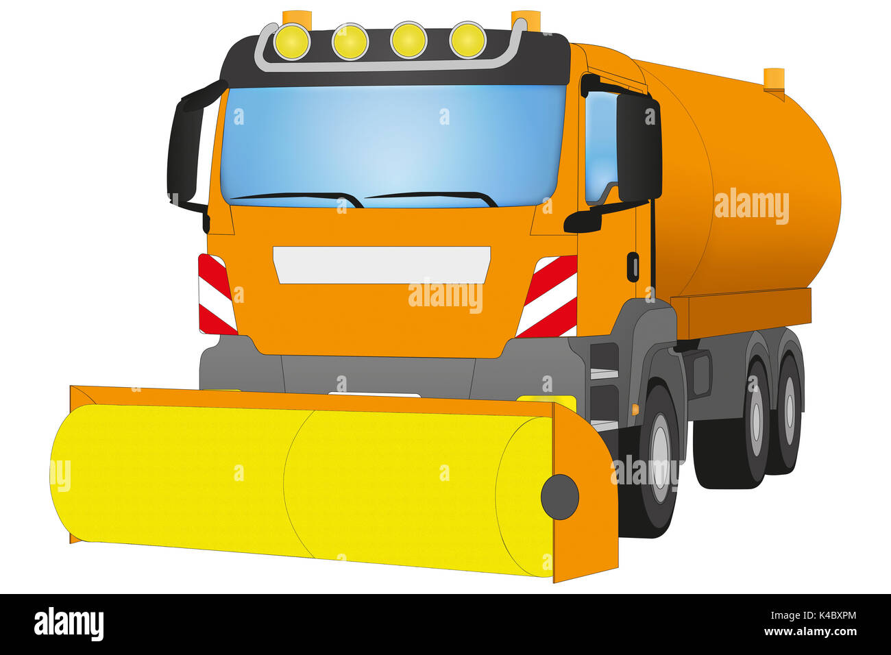 Motorized road sweeper hi-res stock photography and images - Alamy