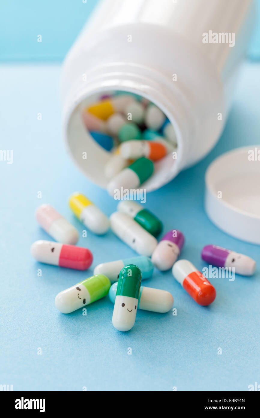 Funny pills hi-res stock photography and images - Alamy