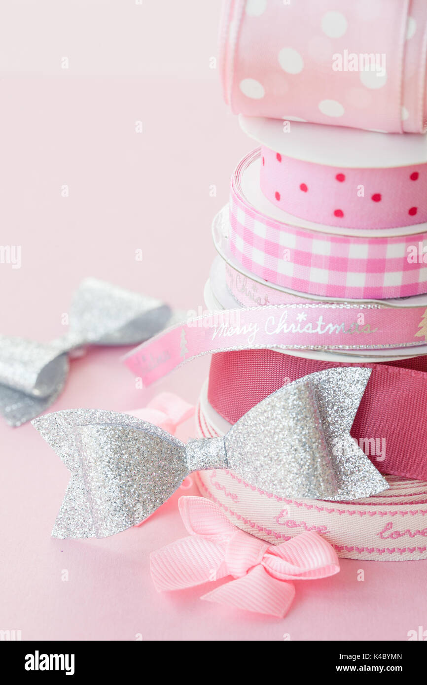 Colorful Gift Ribbons Stock Photo - Alamy