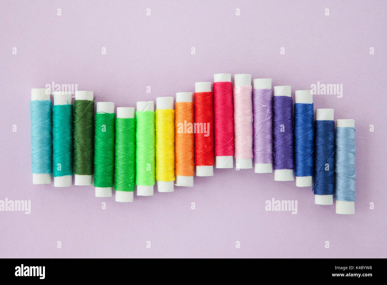 Rainbow yarns hi-res stock photography and images - Alamy