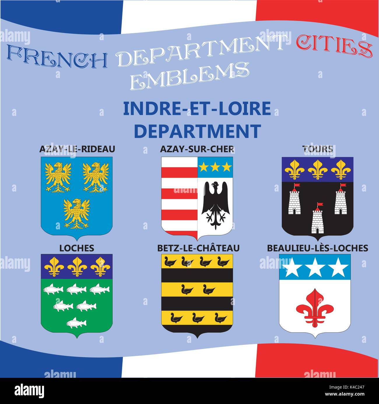 Franch map hi-res stock photography and images - Alamy