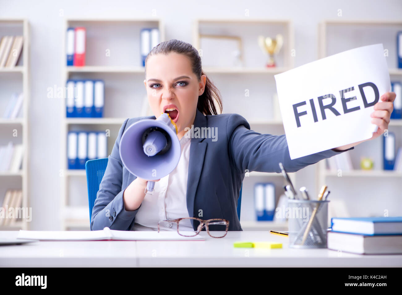 Issuing termination notice hi-res stock photography and images - Alamy