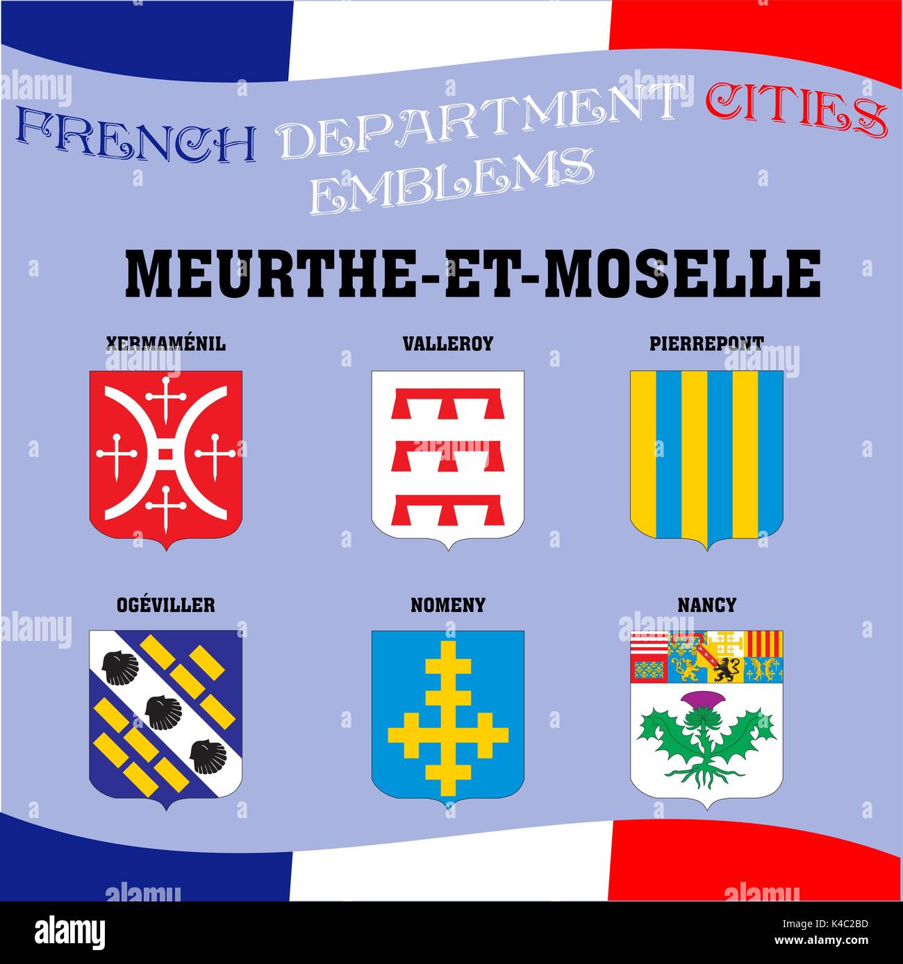 Franch map hi-res stock photography and images - Alamy