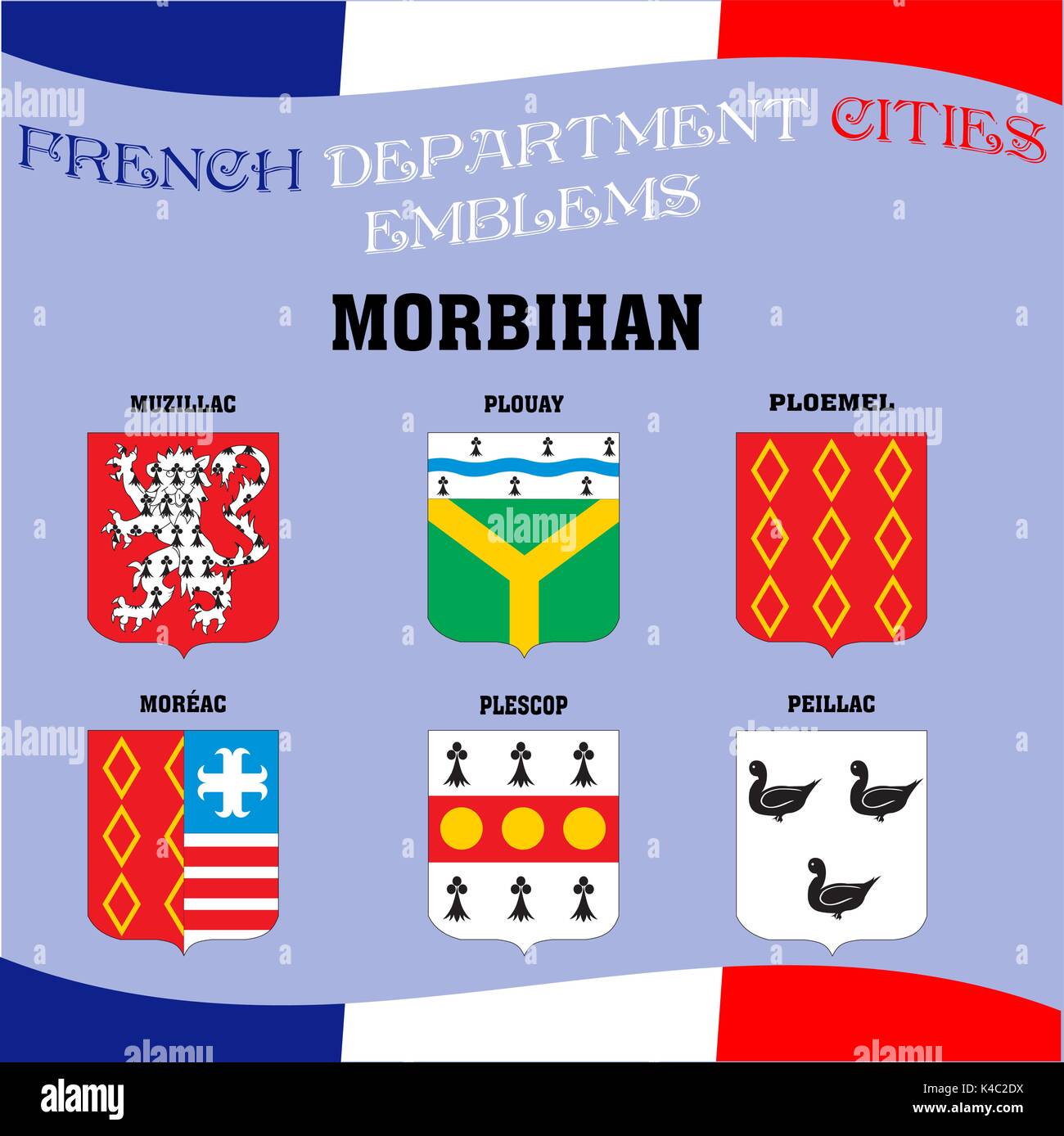 Franch map hi-res stock photography and images - Alamy